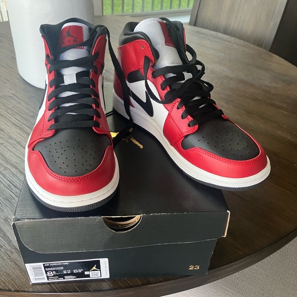 Jordan | Shoes | Jordan Mid Chicago Toe | Poshmark